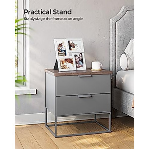 SONGMICS 4x6 Collage Picture Frames, Family Photo Collage Frame Set of 4 for Wall Decor, Glass Front, Wall Hanging or Tabletop, White