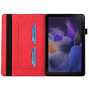Tablet PC Case Compatible With Samsung Galaxy Tab A8 10.5-Inch 2021 (SM-X200/X205/X207) Shockproof Protective Cover Tablet Case PU Leather Case Protect Case Card Slot Shockproof Tablet PC Case Adjusta