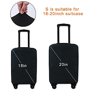 Movie Covers Travel Luggage Protector Suitcases Cover for Boys Trunk Case Washable Covers with Zipper Suitable 18-20inch