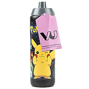 Pokemon Water Bottle Pikachu 724ml Plastic Sports Drink Cup One Size