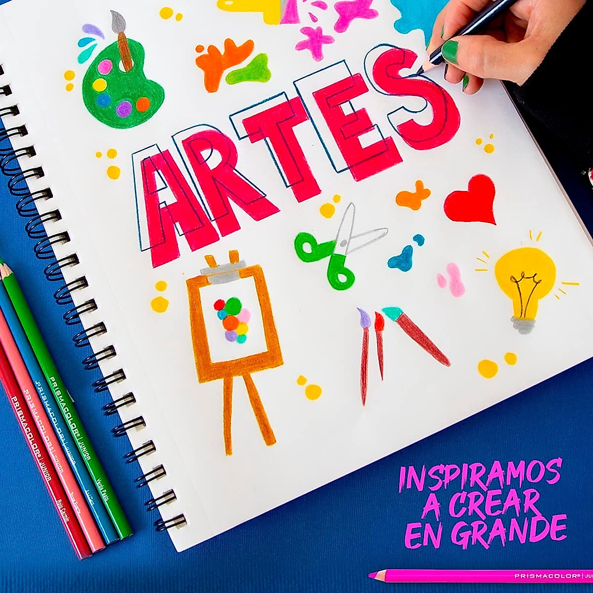 Prismacolor Colored Pencils Set, Assorted Colors, Pack of 24, Junior 4.0mm…