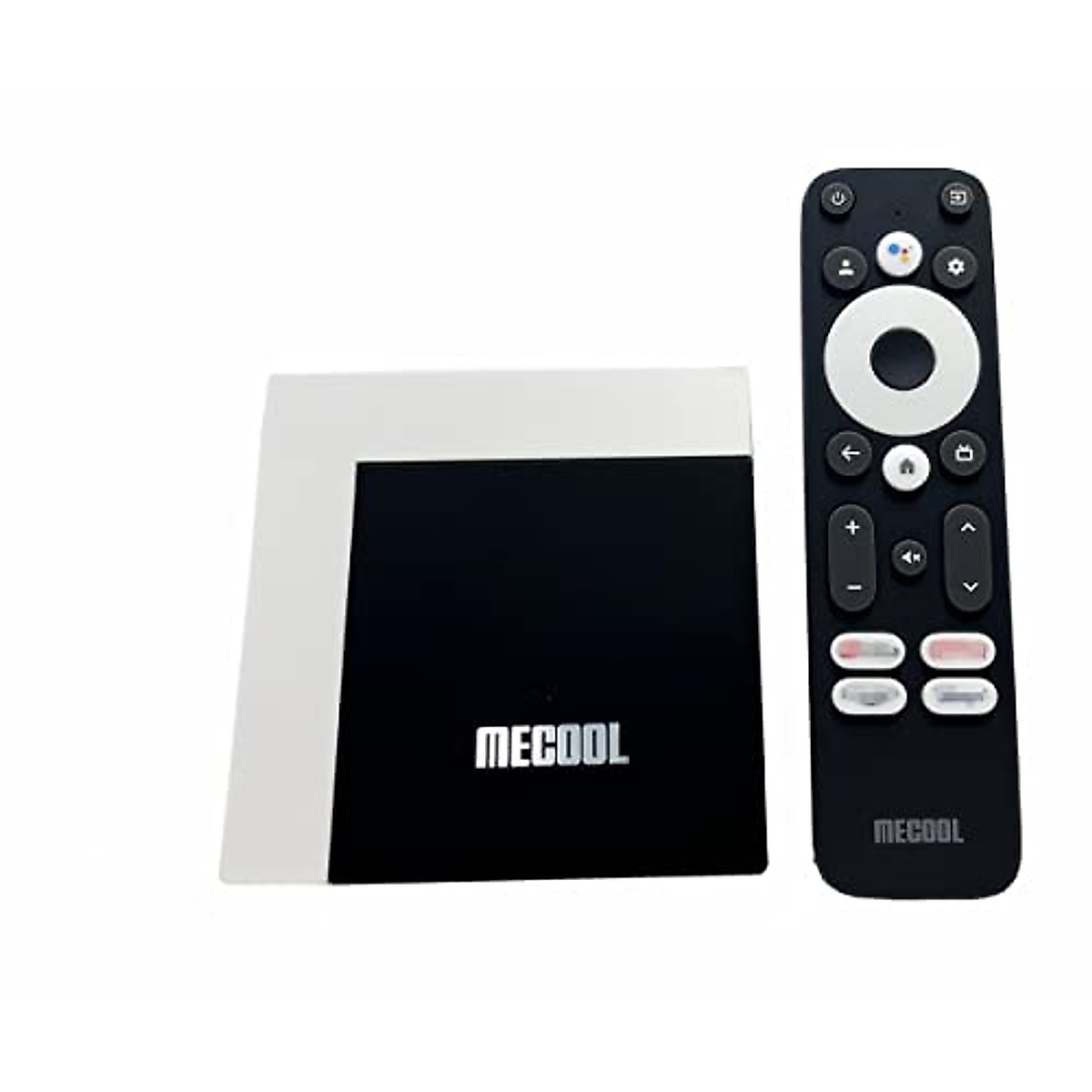 MECOOL KM7 Plus Netflix Google Certified Android 11.0 TV Box Amlogic S905Y4 AV1 Ultra 4K HDR 2GB RAM 16GB ROM Support 2.4G/5.0G WiFi BT 5.0 with Google Assistant