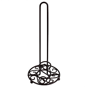 Home Basics PH10655 14 Inch Bronze Color Paper Towel Holder