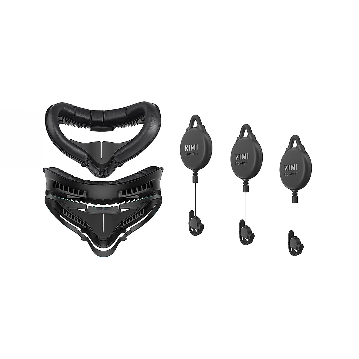 KIWI design VR Cable Management for Quest 2 and Fitness Facial Interface