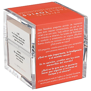 TableTopics - Original En Espanol - 135 Question Card Game to Learn Spanish & Practice Your Spanish