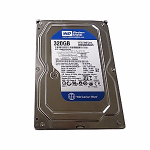 Western Digital Caviar SE (WD3200AAJS) 320GB 8MB Cache 7200RPM SATA 3.0Gb/s 3.5in Internal Desktop Hard Drive [Renewed]- w/ 1 Year Warranty
