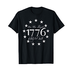 1776 We The People Liberty Or Death American Revolution T-Shirt