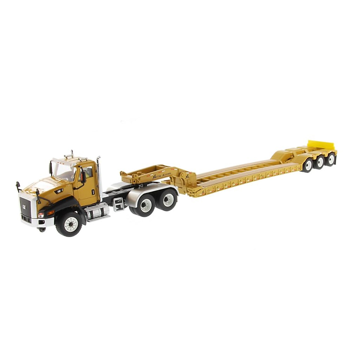 1:50 Caterpillar CT660 Day Cab Tractor with XL120 Low-Profile HDG Trailer - Core Classics Series - 85503C