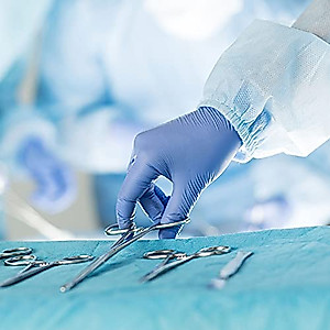 TRONEX 1000 Pack Nitrile Exam Glove, Blue Medical Examination Gloves, Fingertip-Textured, Powder-Free (XXL)