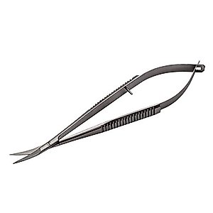 Castroviejo Scissors 5.5" CURVED stitch cutting embroidery spring action extra sharp ARTMAN brand BY WISE LINKERS USA