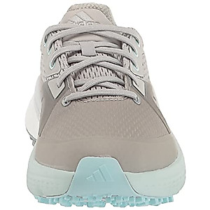 adidas Women's Solarmotion Spikeless Golf Shoes, Grey Two/Footwear White/Almost Blue, 8.5