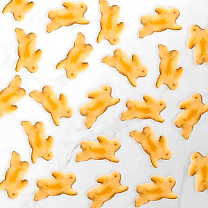 Annie's Organic Baked Snack Crackers, Single Serve, Cheddar Bunnies, 0.75 Oz (Pack of 100)