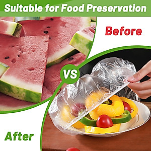 90Pcs Reusable Elastic Food Bowl Storage Covers, Sublaga Bowl Covers, Variety of 5 Translucent Stretchable Sizes and Colorful Dish Plate Covers, Alternative to foil, Plastic Wrap,BPA Free