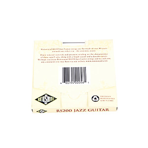 Rotosound RS200 Top Tape Monel Flatwound Electric Guitar String (12 16 24 32 42 52)