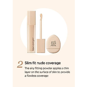 [JUNGSAEMMOOL OFFICIAL] Skin Nuder Concealer (Medium) | Korean Makeup Concealer | Korean Foundation | Natural Coverage