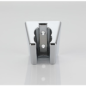 Handheld Shower Head Bracket for Bathroom, Wall Mount Robust Shower Head Holder, Universal Hand Held Shower Wand Hose Sprayer Holder, Chrome