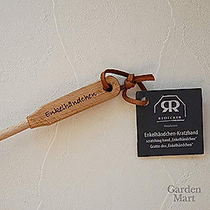 Redecker Oiled Beechwood Scratching Hand, 20-1/8-Inches