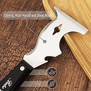 Bates- Paint Scraper, 10 in 1 Painters Tool, Paint Scrapers for Wood, Painters Tool, Painters Knife, Paint Scraper for Painting, Putty Knife, Metal Scraper, Spackle Tool, Putty Scraper, Knife Scraper
