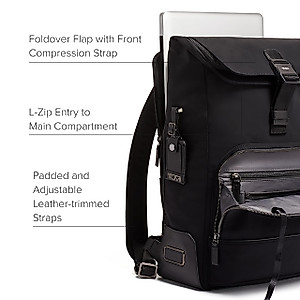 TUMI - Harrison Osborn Roll Top Laptop Backpack - 15 Inch Computer Bag for Men and Women - Black