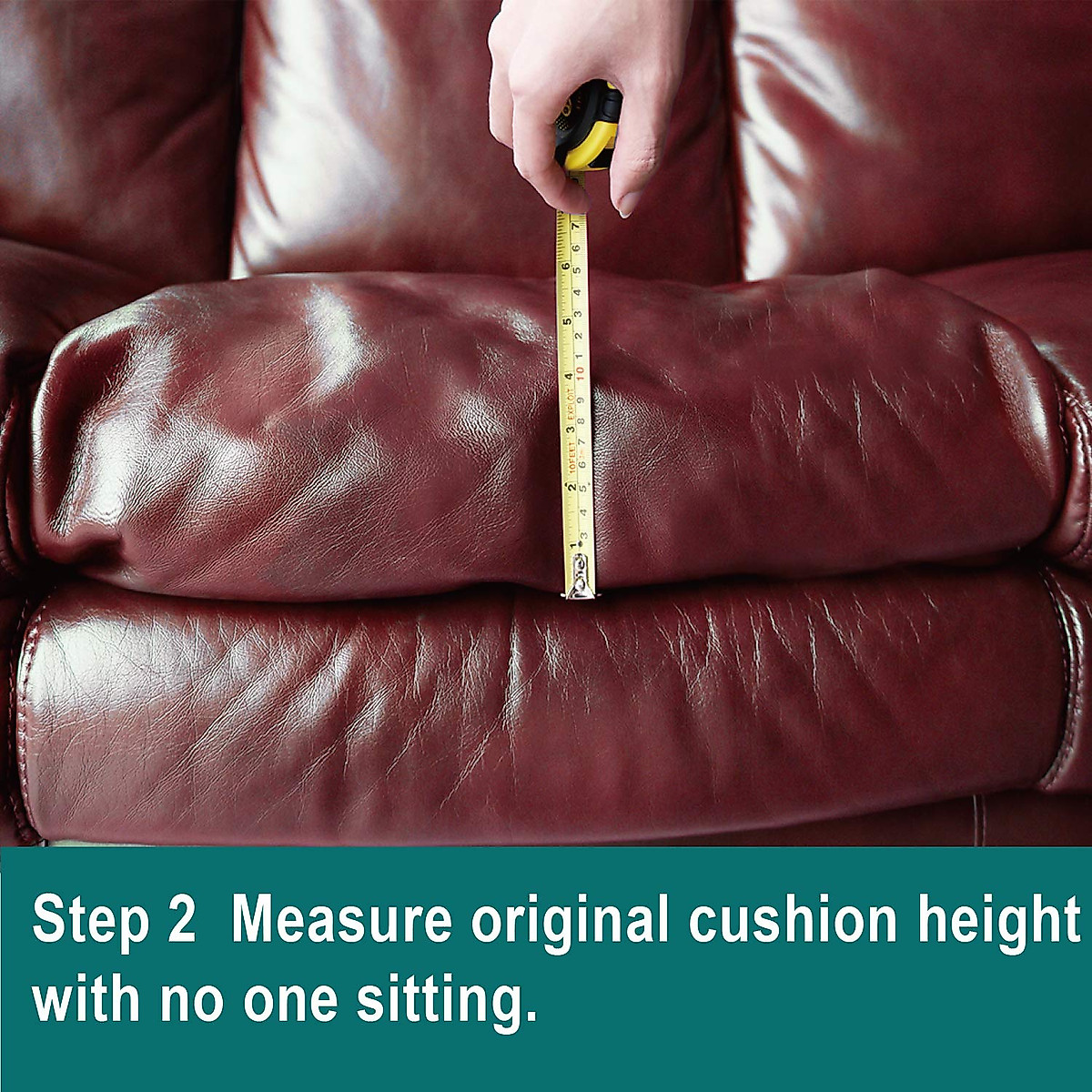 Leopard Sofa Sagging Cushion Support Insert, Seat Savers for Couch, (2inches) x 20 x27