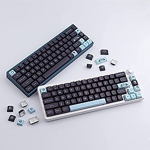 JOMKIZ Gaming Keycaps,132 Keys PBT Keycaps Set Comet XDA Profile Dye Sublimation Customized Keycap ANSI Layout Keycaps Compatible with Cherry MX Switches Mechanical Keyboards
