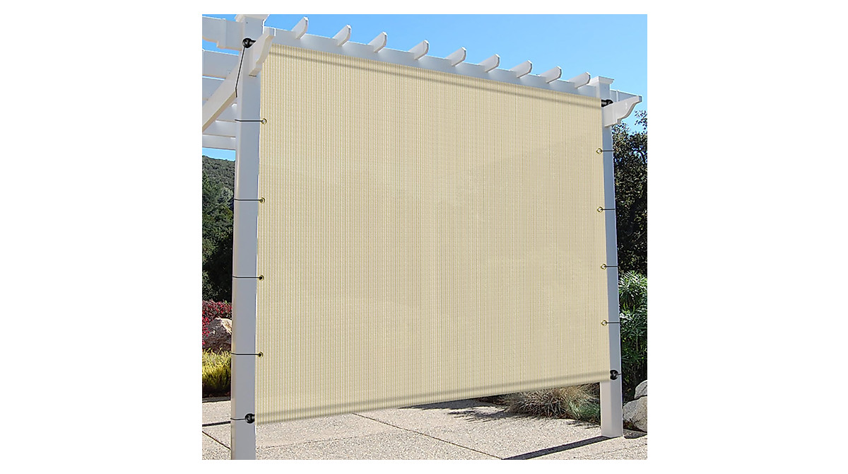 Windscreen4less 8'x16' UV Blocking Shade Canopy