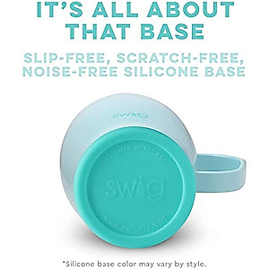 Swig Life 18oz Travel Mug | Insulated Tumbler with Handle and Lid, Cup Holder Friendly, Dishwasher Safe, Stainless Steel, Travel Coffee Cup, Insulated Coffee Mug with Lid and Handle (Luxy Leopard)