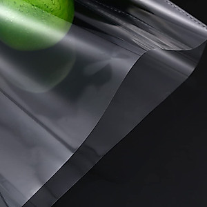 Erioctry 100 Pcs 8.7x12 inch Clear Flat Cello/Cellophane Treat Bag Digital Packaging Pouch Waterproof Gift Wrap Packing Party Favors Treat Bag For Bakery Cookies Candies