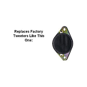 Speaker Adapters For Tweeters Fits Lexus, Fits Subaru, And - 1.25" cutout - SAK009_125-1 Pair