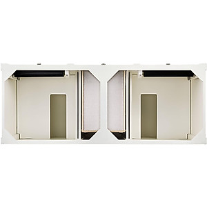 James Martin Vanities 650-V60D-SC 650-V60D Brittany 60" Double Basin Poplar Wood Vanity Cabinet Only