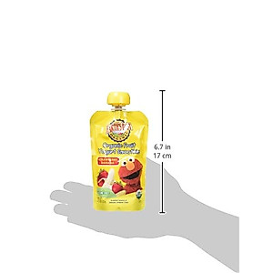 Earth's Best Sesame Street Fruit Yogurt Smoothies - Strawberry Banana - 4.2 oz - 6 pk