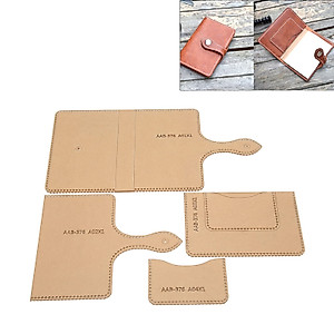 Acrylic Template, Acrylic Bag Template Set Passport Bag Pattern Making Stencil Cutting Leather Craft Tool Quilting Sewing Tool