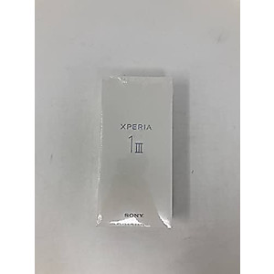 Sony Xperia 1 III XQ-BC72 5G Dual 256GB 12GB RAM Factory Unlocked (GSM Only | No CDMA - not Compatible with Verizon/Sprint) International Version – Frosted Black