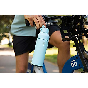 Ocean Bottle - Recycled Stainless Steel Drinks Reusable Water Bottle - Eco-Friendly & Reusable - Sky Blue - 500ml
