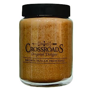 Crossroads Brown Sugar Frosting Scented 2-Wick Candle, 26 Ounce
