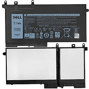 DELL 93FTF Laptop Battery Compatible with DELL Latitude 5280 5480 5580 5590 5490 5288 5290 5488 E5280 E5480 E5580 E5490 E5590 E5290 Precision 15 3520 3530