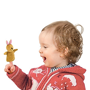 Schylling: Jack in Box - Kangaroo - Classic Pop-Up Music Toy, Momma & Baby Joey Finger Puppet, Plays Song Pop Goes The Weasel, Toddler & Kids 18mo+