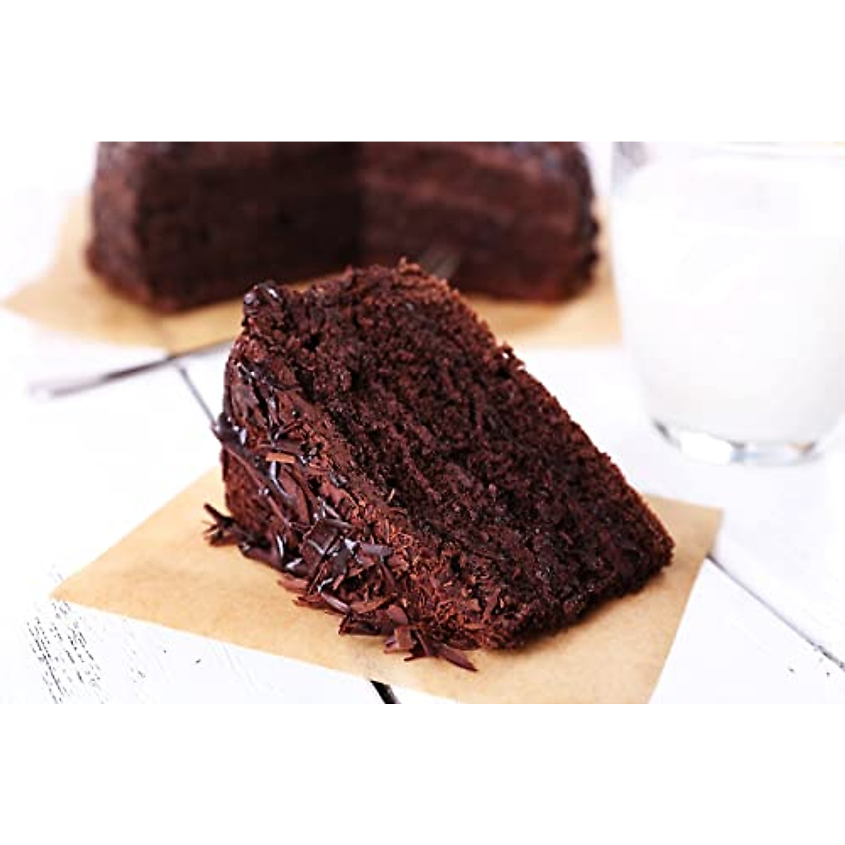 Zenlogy 4x4 Small Parchment Paper Squares (200 sheets) - Unbleached, Non-stick, Pre-cut Parchment Paper - Ideal for Candy Wrappers, Liner Paper, Freezing and Storing, Separating, and Diamond Painting