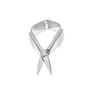 SE 4-1/2" Curved Iris Scissors with Spring - SP46C