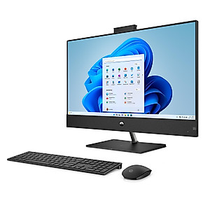 HP Pavilion 27 Touch Desktop 4TB SSD 64GB RAM Win 11 PRO (Intel Core i7-13700K Processor w/Turbo Boost to 5.40GHz, 64 GB RAM, 4 TB SSD, 27-inch FullHD Touchscreen) PC Computer All-in-One