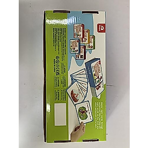 Coogam Sight Words Educational Flashcards - 220 Dolch Sightwords Game with Pictures & Sentences,Literacy Learning Reading Cards Toy for Kindergarten,Home School Kids 3 4 5 Years Old