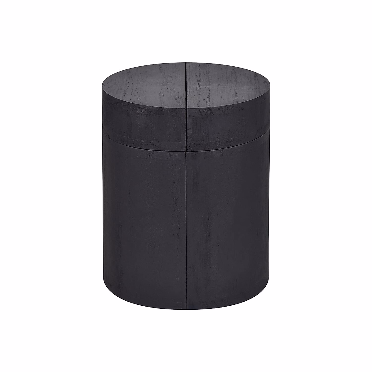 MOOCA 4 Pcs Lightweight Wooden Jewelry Display Riser Set for Bracelets, Earrings, and Necklaces, Multiple Combinations for Countless Display Styles, Black Color