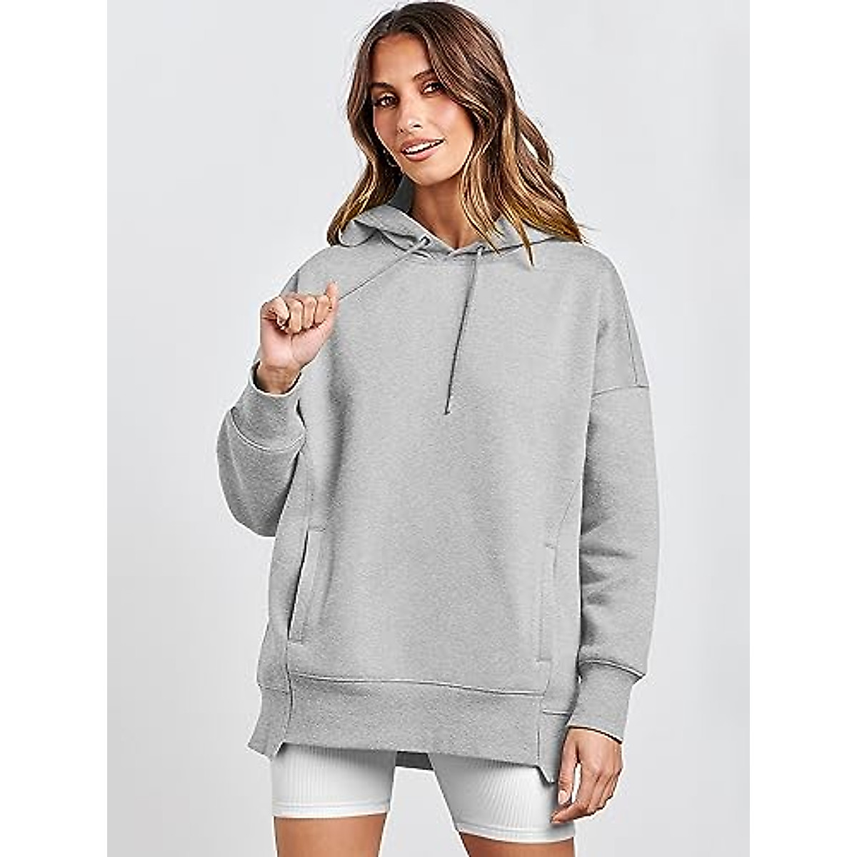 ANRABESS Hoodies for Women Oversized 2023 Fleece Casual Hooded Drop Shoulder Baggy Sweatshirt for Teen Girls Long Sleeve Fall Winter Warm Y2K Gym Outfit Fashion Preppy Clothes Pocket 1190-yanhui-S