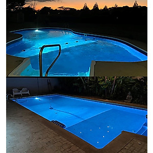 TOVEENEN LED Pool Light Bulb 120V 60W 6000lm High Bright White 6500K Pool Bulb Replacement for Pentair Hayward Inground Pool