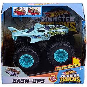 HOT WHEELS MONSTER TRUCKS 1:43 BASH-UPS AST Vehicle