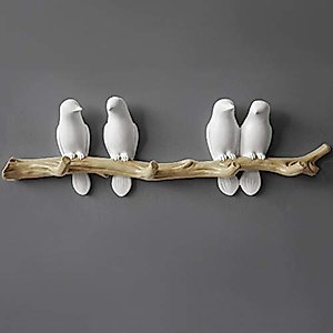 KXDFDC Vintage Coat Hook Hanger Rustic Cast Iron Wall Hanger Decorative Hooks Includes Screws and Anchors Beach House Decor ( Color : N )