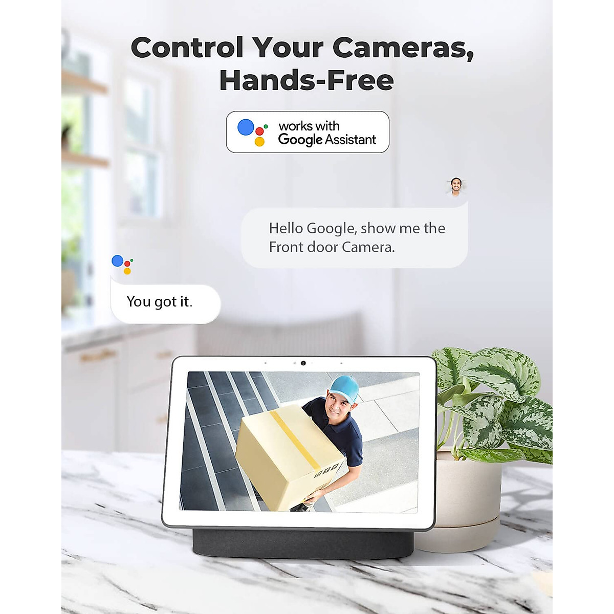 REOLINK Security Camera Outdoor, IP PoE Dome Surveillance Camera, Smart Human/Vehicle Detection, Work with Smart Home, 100ft 5MP HD IR Night Vision, Up to 256GB microSD Card, RLC-520A