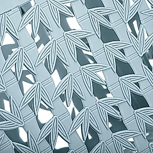 Elsjoy Set of 3 Plastic Shower Caddy Basket, Portable Shower Tote Storage Bin with Handles, Drainage Toiletry Organizer for Bathroom, College Dorm, Kitchen, 10" L x 7" W x 6" H