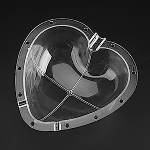 Aukson Square/Heart-Shaped Fruit Growth Mold Pumpkin/Watermelon Garden Fruit Growth Forming Mould Tool for Garden