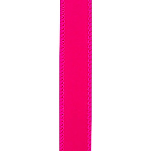 Reliant Ribbon Velvet Fuzz Wired Edge Ribbon, Fuchsia